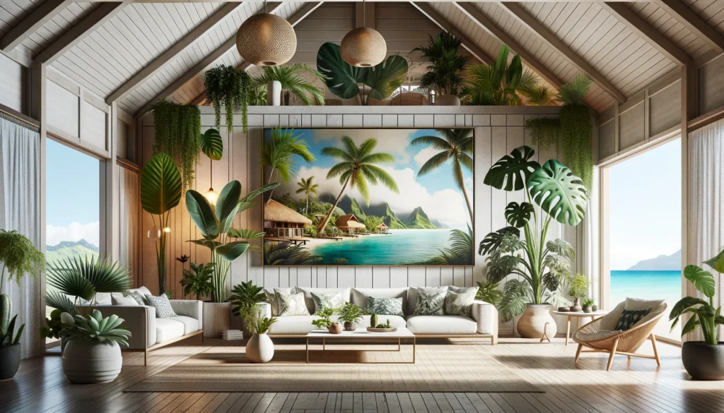 【南国オアシス風5選】カリブやハワイの魅力を部屋に！画像から見るインテリアデザインの紹介 | EconoChicInteriors